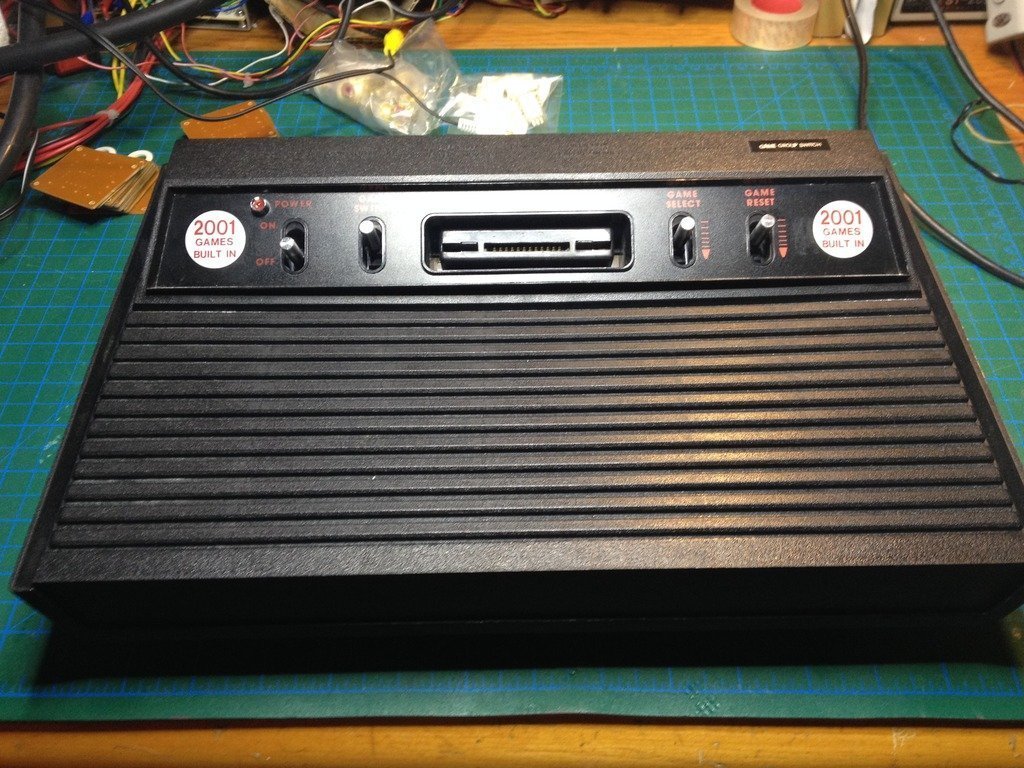 [MOD] Atari 2600 Klon için AV & S-Video Mod